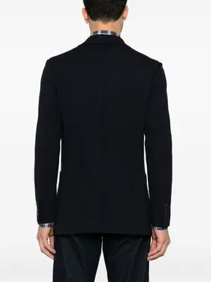 Canali Single-breasted Blazer - Blue