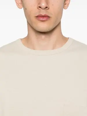 LEMAIRE Chest-pocket T-shirt - Neutrals