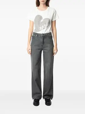 Zadig&Voltaire Elio Straight-leg Jeans - Grey