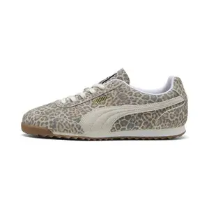 PUMA Arizona Leopard Print Sneakers - Gray