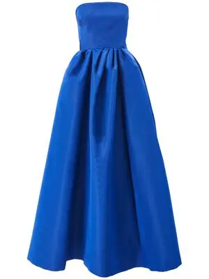 Carolina Herrera Strapless Midi Dress