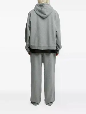 MAINLESS Distressed Track Trousers - Grey