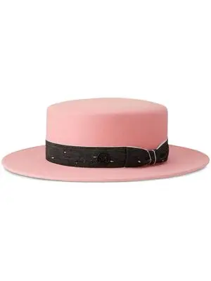 MAISON MICHEL Kiki Fedora - Pink