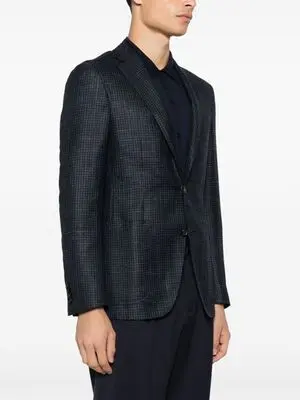 Canali Houndstooth-pattern Blazer