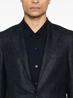 Canali Houndstooth-pattern Blazer