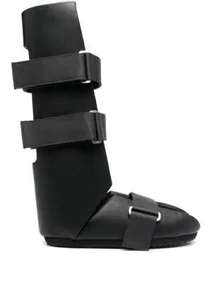 Rick Owens Splint Leather Knee Boots