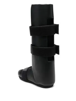 Rick Owens Splint Leather Knee Boots