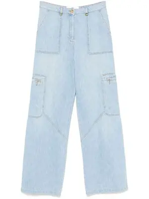 Elisabetta Franchi Cargo Jeans