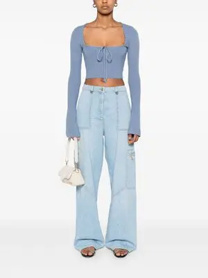 Elisabetta Franchi Cargo Jeans