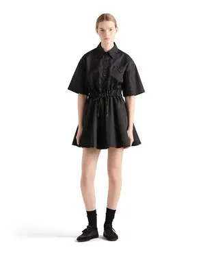 Prada Short-sleeved Re-nylon Dress