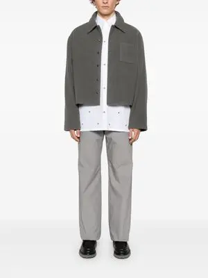 RIER Waxed Poplin Trousers