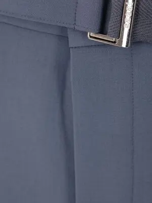 Sacai Belted Trousers - Blue
