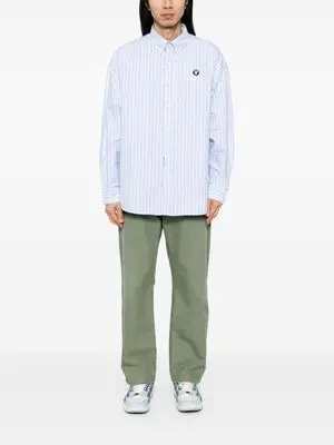 AAPE BY *A BATHING APE Striped Shirt - Blue