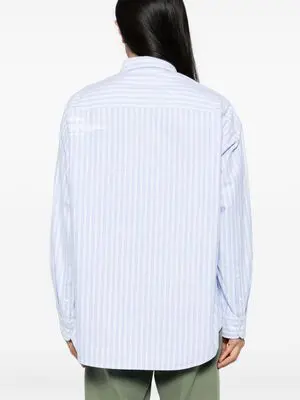 AAPE BY *A BATHING APE Striped Shirt - Blue