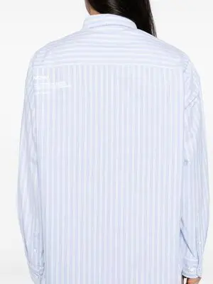 AAPE BY *A BATHING APE Striped Shirt - Blue
