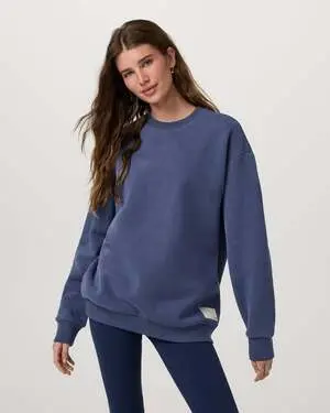 Vuori Restore Oversized Crewneck T-shirt 2.0 - French Blue