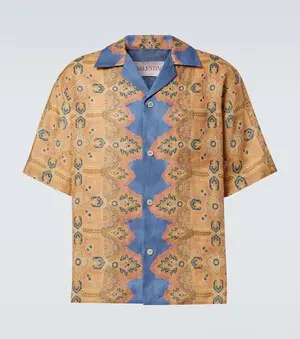 Valentino Garavani Printed Linen Shirt - Multicoloured