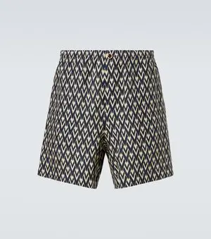 Valentino Garavani Pleated Shorts For Men