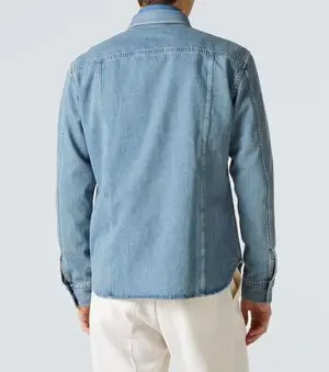 TOM FORD Denim Shirt - Blue
