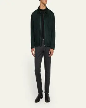 Brioni Long-sleeve Crewneck T-shirt