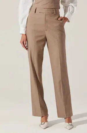 Astr The Label Brooks Straight Leg Pants