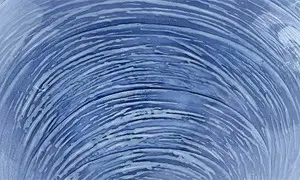 VIETRI Isola Glass Shell Plate