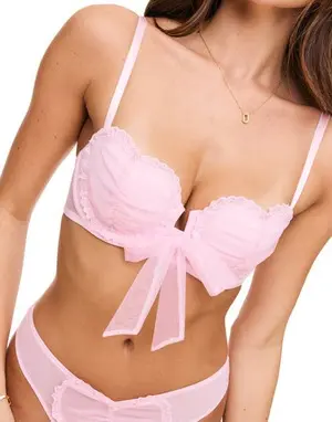 ADORE ME Lovey Contour Balconette Bra - Light Pink