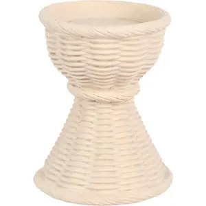 VIETRI Casa Short Candlestick - Natural