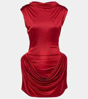 Magda Butrym Draped Mini Dress