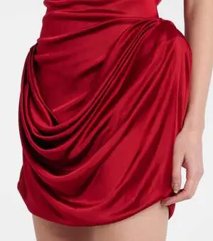 Magda Butrym Draped Mini Dress