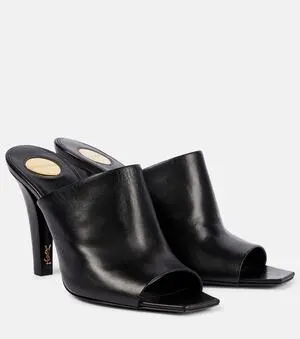 Saint Laurent Heeled Mules Clogs For Women