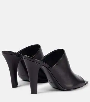 Saint Laurent Jill 95 Leather Mules