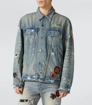 Amiri Vintage Pegasus Denim Jacket