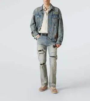 Amiri Vintage Pegasus Denim Jacket