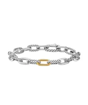 David Yurman Madison Chain Bracelet - Sterling Silver/18k Yellow Gold