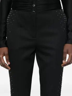 Attico Crystal-embellished Trousers