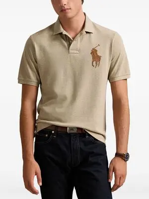 Polo Ralph Lauren Polo Pony-appliqué Polo Shirt - Brown