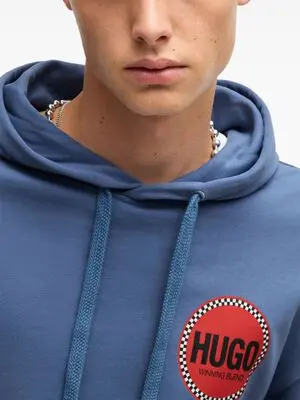Hugo Logo-print Hoodie
