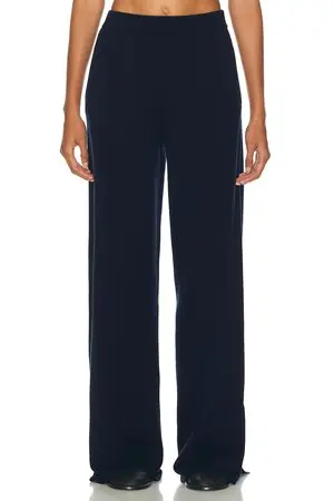 EAVES Hansen Wool Cashmere Pant - Navy