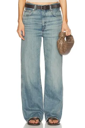 HAIKURE Winona Straight Leg Jeans - Ionic Blue