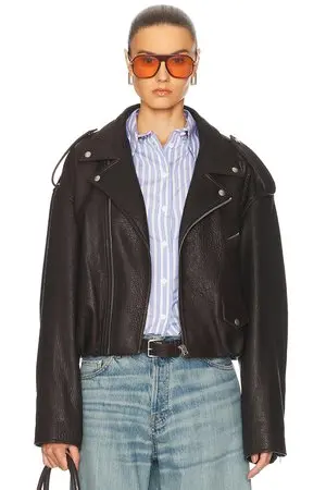 Acne Studios Leather Outerwear For Women