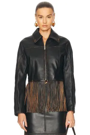 Blumarine Zip Up Jackets For Women