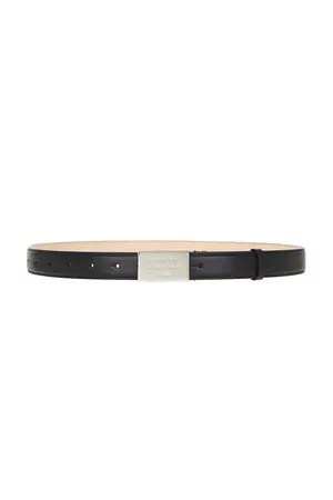 Acne Studios 1996 Plaque Belt - Black