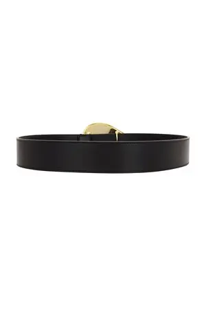 Brandon Maxwell Marble Heart Leather Belt
