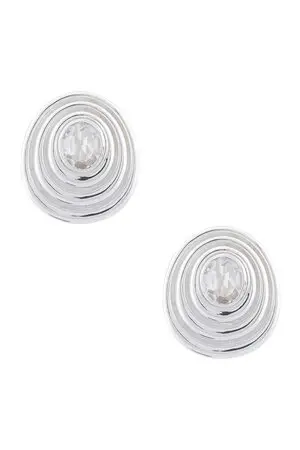 VALERE Presence Clip-on Earrings - Silver Plated
