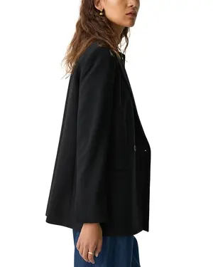 Theory Relaxed Fit Double-breasted Blazer