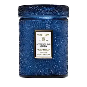 Voluspa Mediterranean Lemon Small Jar Candle, 5.5 Oz - No Color