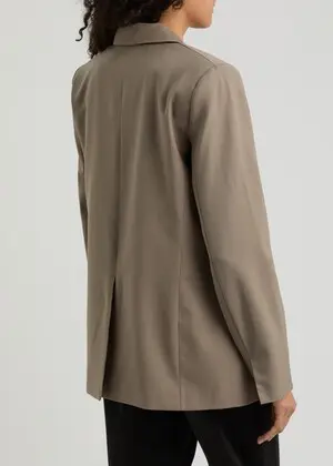 Matteau Wool-blend Blazer - Taupe