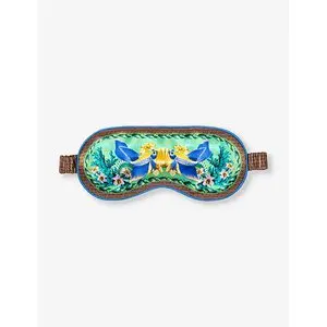 Slip Pisces Graphic-print Silk Eye Mask - One-color