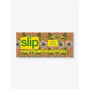 Slip Graphic-print Silk Eye Mask